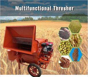 Batteuse à riz / comment battre le riz