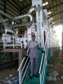 120T/D integrated rice hulling plant - Taizy Rice Machine